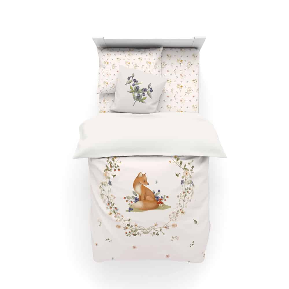 Housse de couette - renard ( fait au Qc) – Espace Déco+ Idées Cadeaux